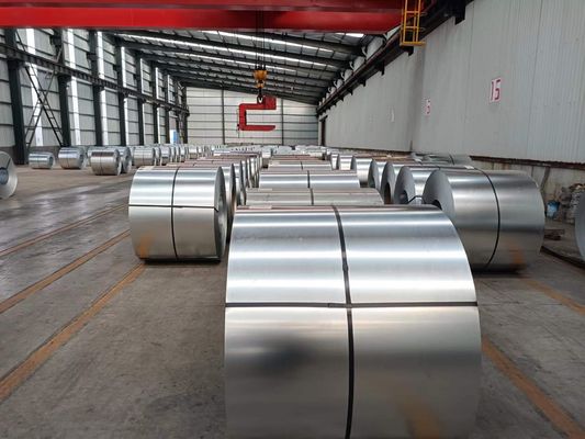 Construction Galvanized Steel Rolling Coil With 16 - 30% Elongation