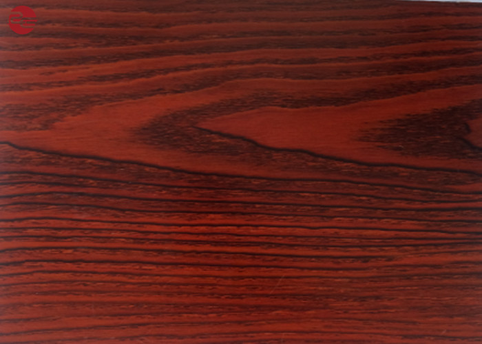 Wood Grain Rolled Steel Coils AISI Standard , Ppgi Mild Steel Coil With ...